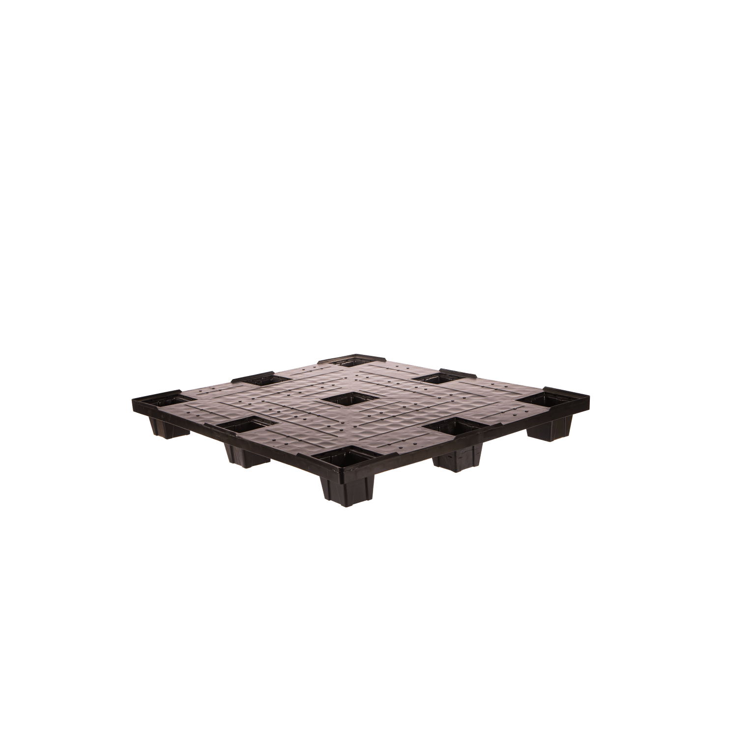 Tarima cerrada 100 negra – Plastimex