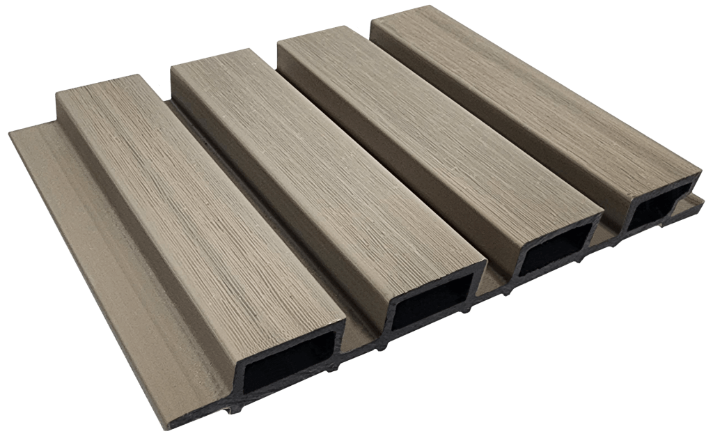 Panel Acanalado WPC Gold 3 Divisiones Beige 2.6x21x290cm – Plastimex